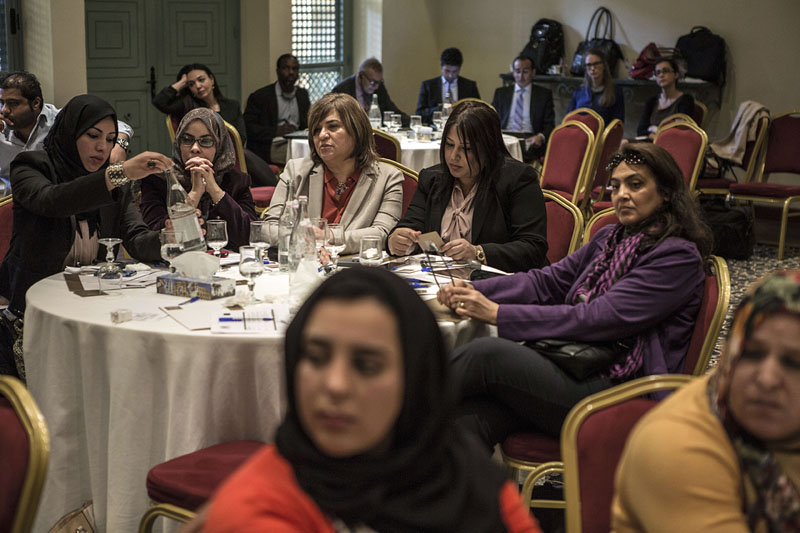 Photos: Libyan Women Dialogue Meeting in Tunis, Tunisia 21 April 2015 ...