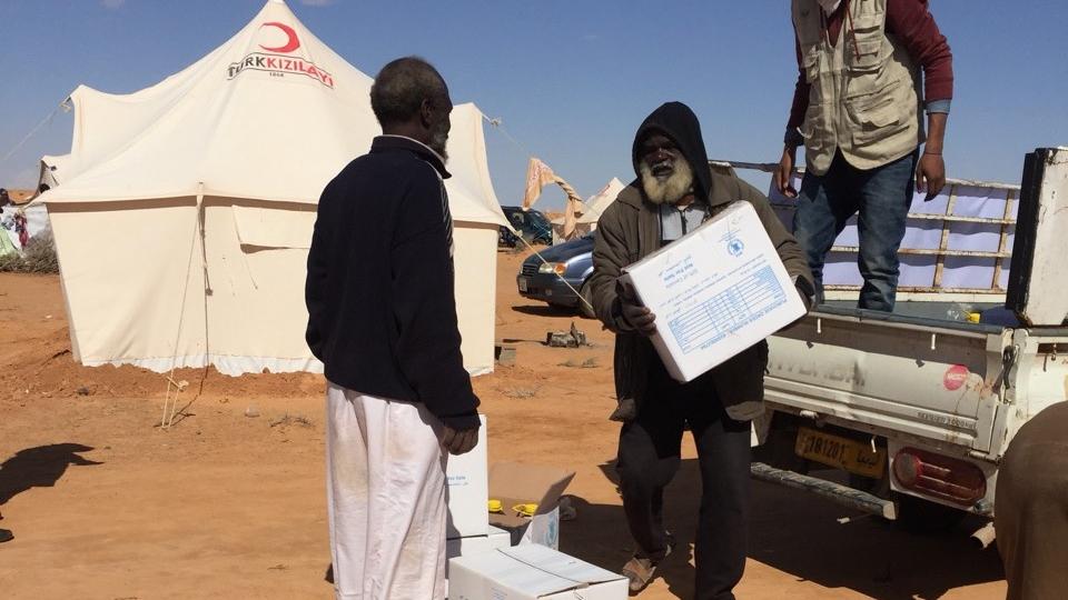 WFP PROVIDES EMERGENCY FOOD ASSISTANCE TO FAMILIES STRANDED IN THE ...